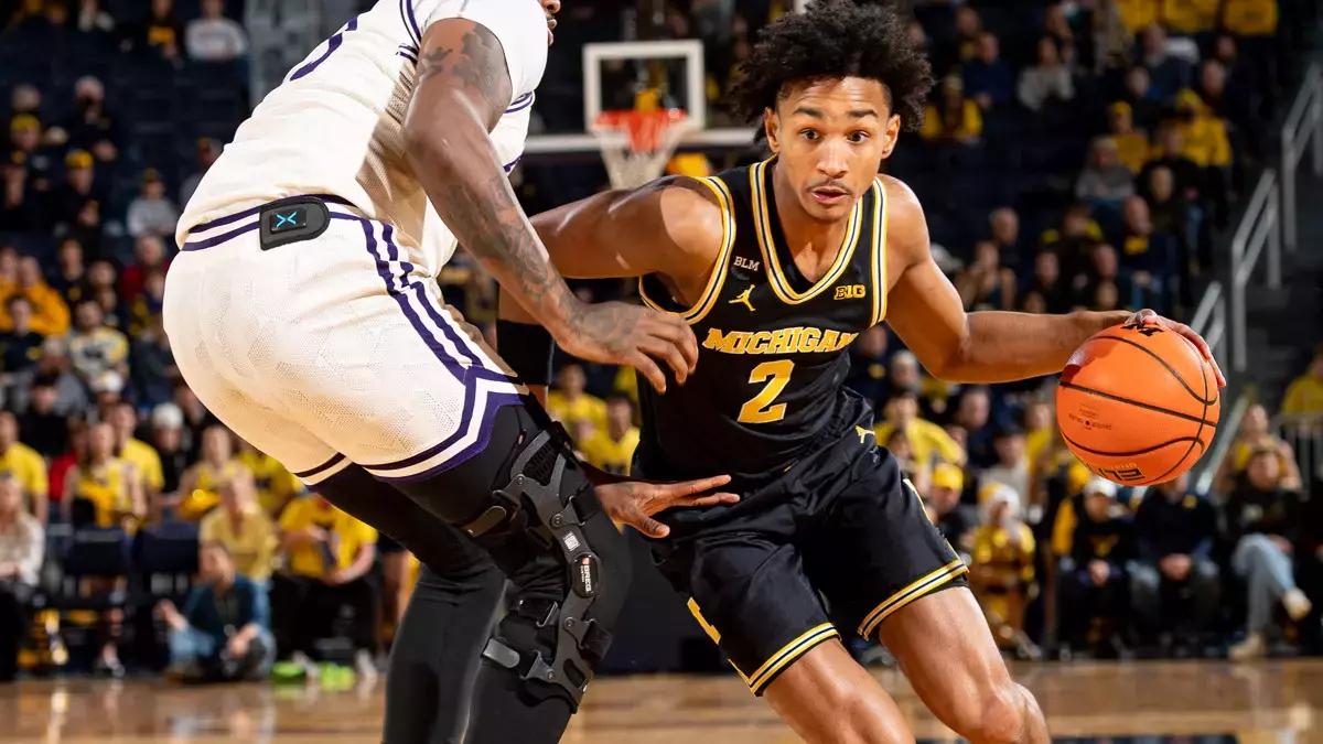 Michigan Survives Late Scare from Lipscomb Behind Bufkin's Career-High ...