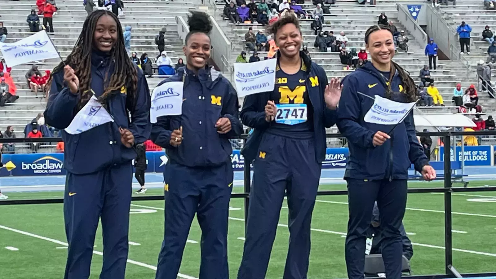 Laurencin Wins Hurdles, Contributes to Relay Victory on Final Day at ...