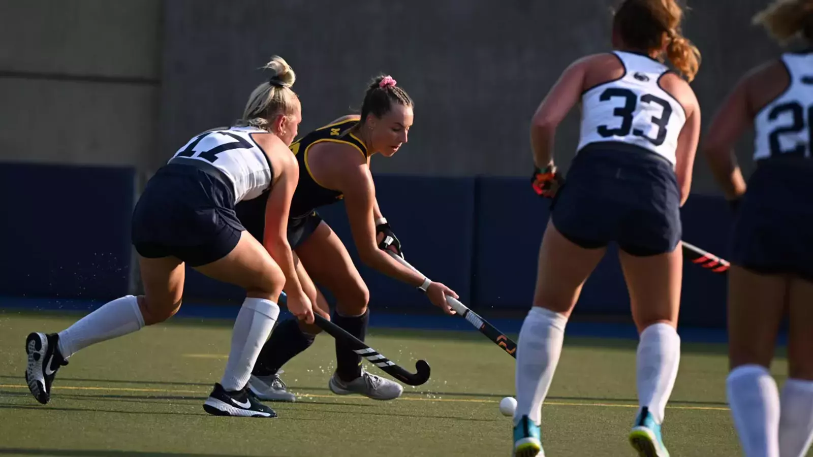 Wolverines Dominate Shots, Corners but Fall Short Against No. 6 Penn ...