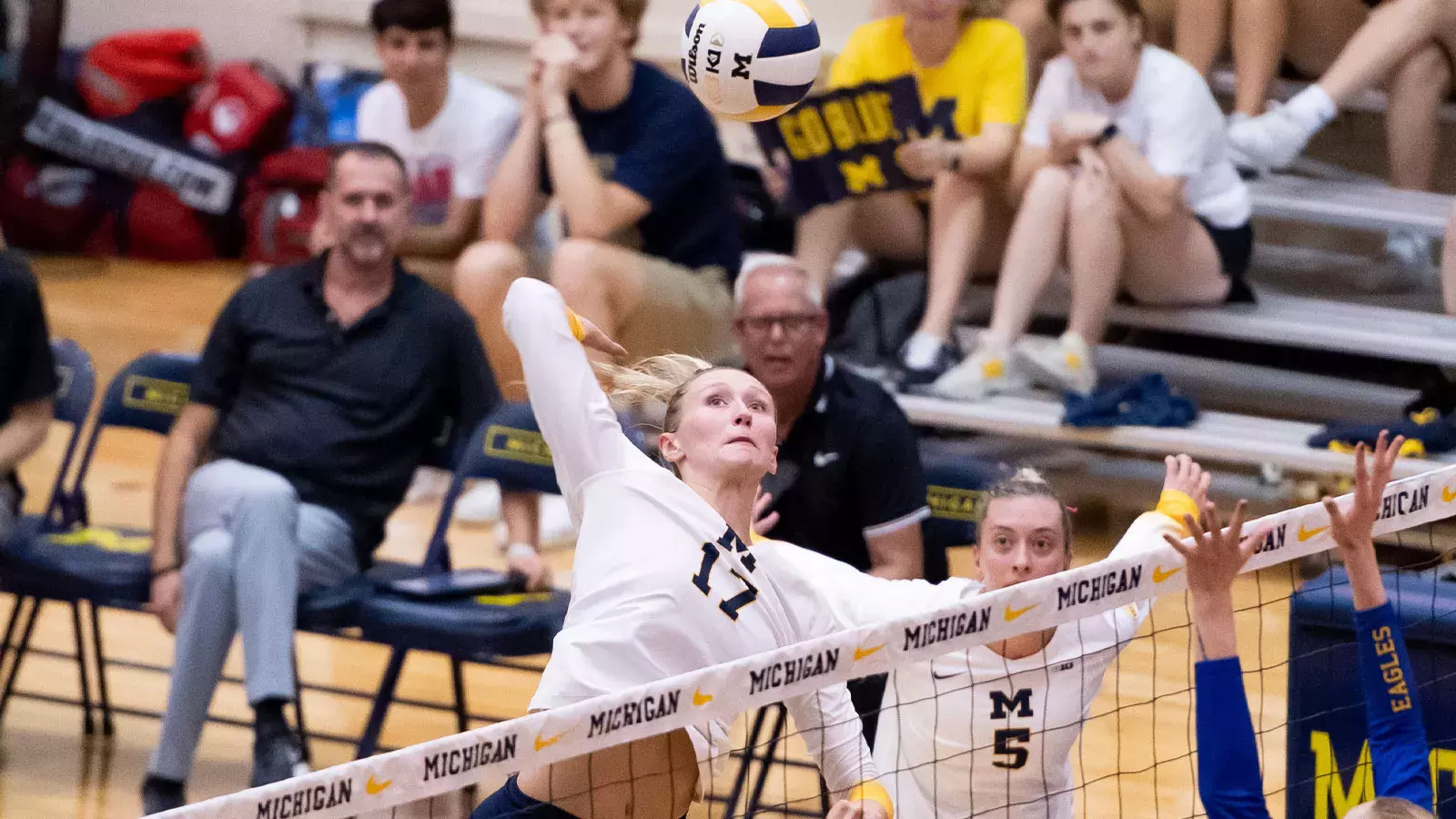 Michigan Opens Up Conference Play With Dominant Sweep of Rutgers ...