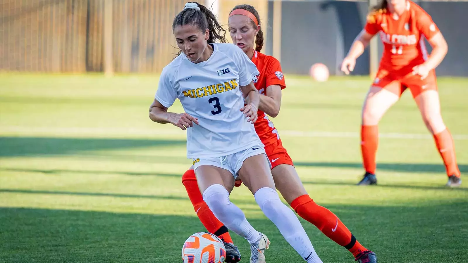 Six Second-Half Goals Lift U-M over CMU - University of Michigan Athletics