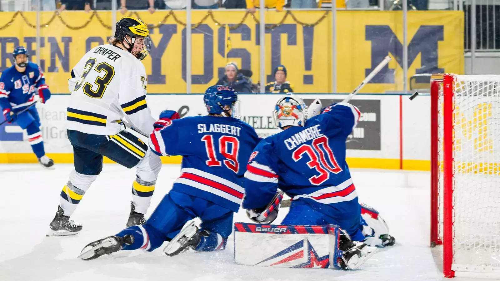 Michigan Outlasts USNTDP U18 Team in Exhibition Win - University of ...