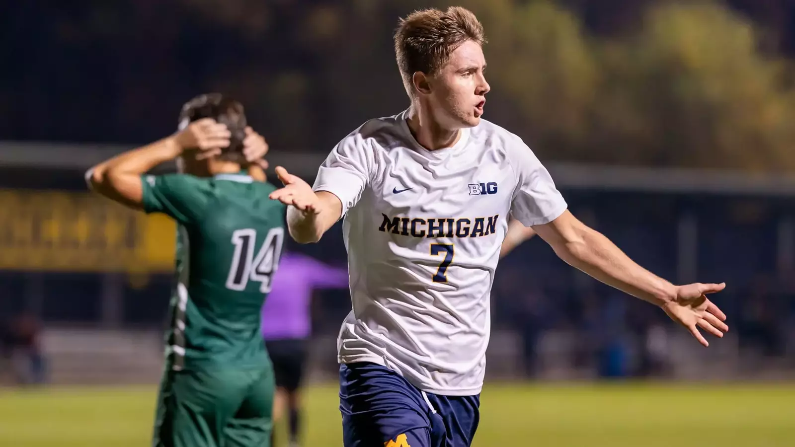Wolverines Use Late Second Half Goals to Push Past Cleveland State ...