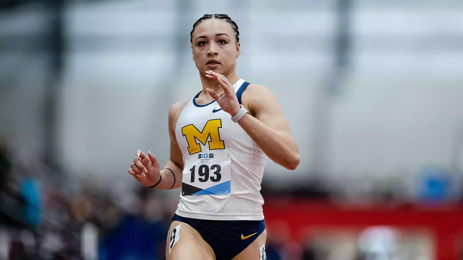Wolverines Open Day One of Big Tens in Third Place Behind Bates ...