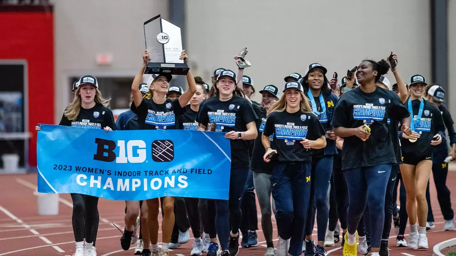 Big Ten Champs! Wolverine Women Claim First Indoor Title Since 2016 ...