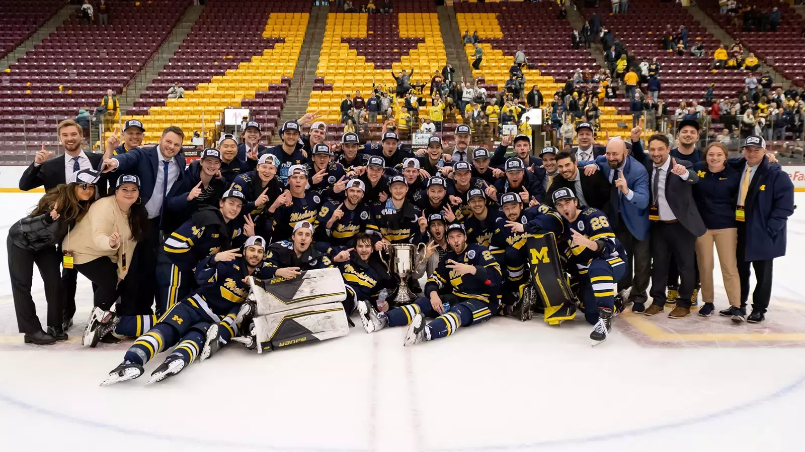 Mich-AGAIN! U-M Wins Second-Straight Big Ten Tournament Title ...