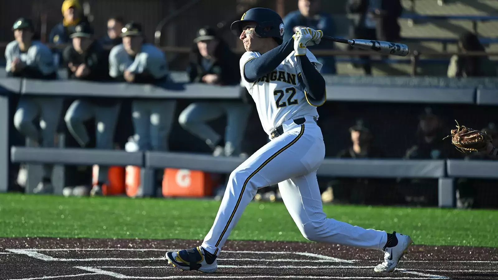 Flores Homers Late, but Michigan Drops Home Opener to Oakland ...