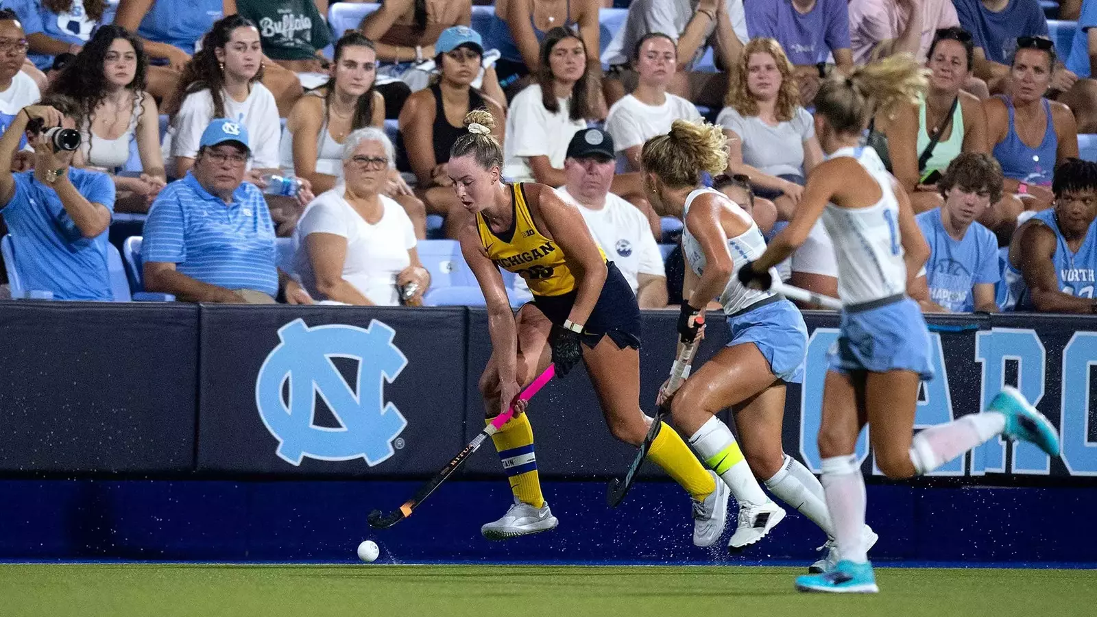 Wolverines Score Early, Late but Fall to No. 1 UNC in Season Opener ...