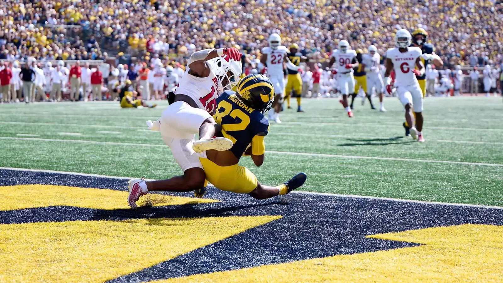 Michigan Scores 31 Unanswered Points to Defeat Rutgers in B1G Opener ...