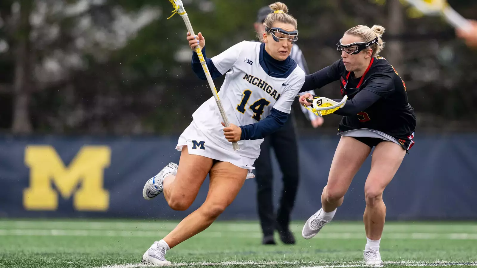 Smith Sets Program Goals Record, U-M Rides Third Quarter Run to Win at ...