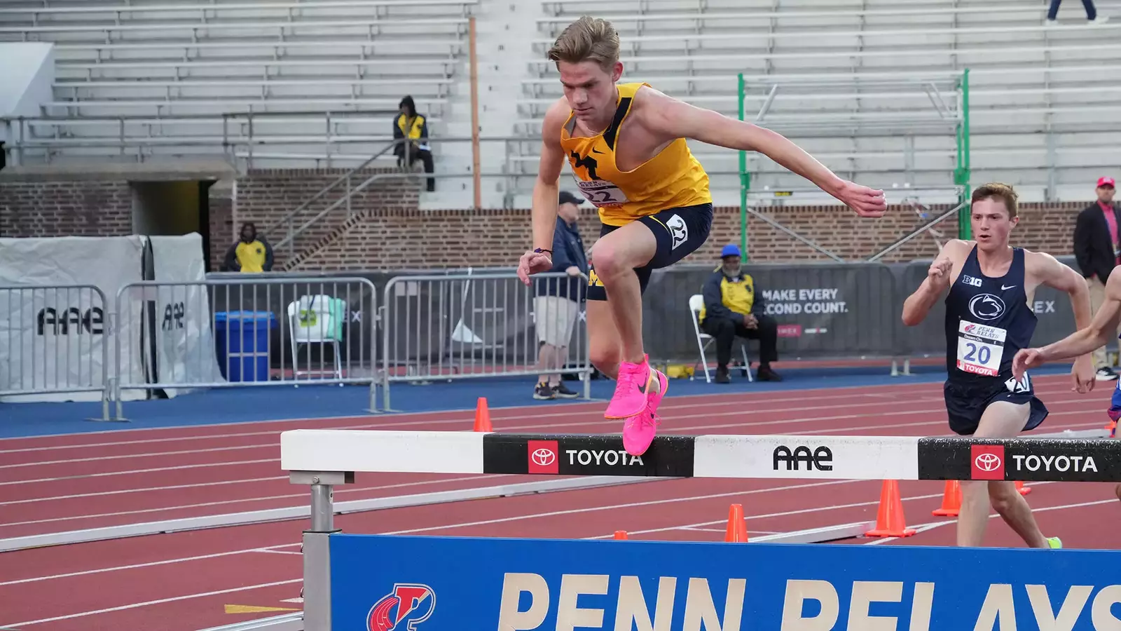 Jarema Posts Top-10 Program Steeplechase Mark at Penn Relays - University of Michigan Athletics