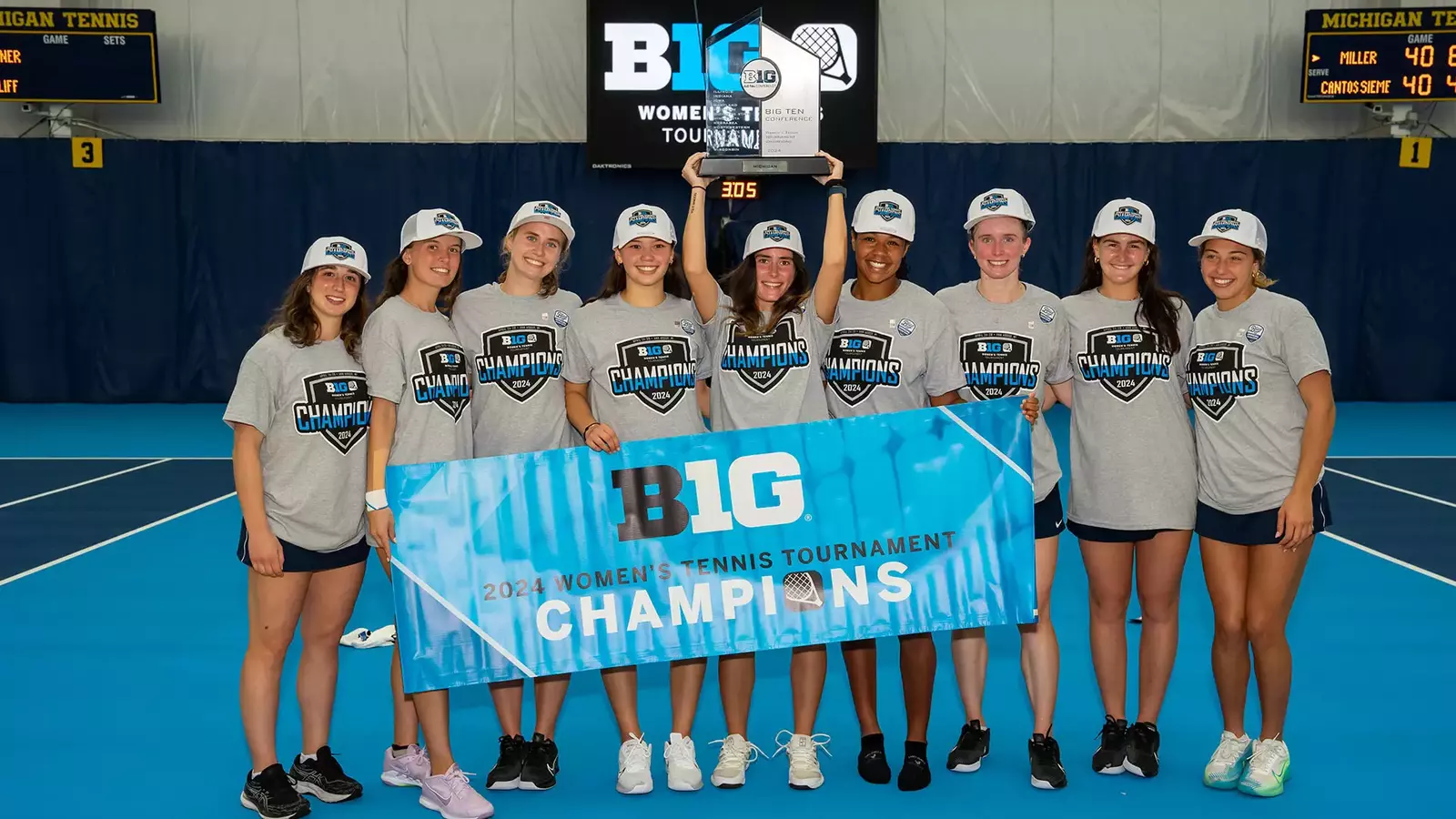 Wolverines Win Third Straight B1G Tourney Title - University of ...