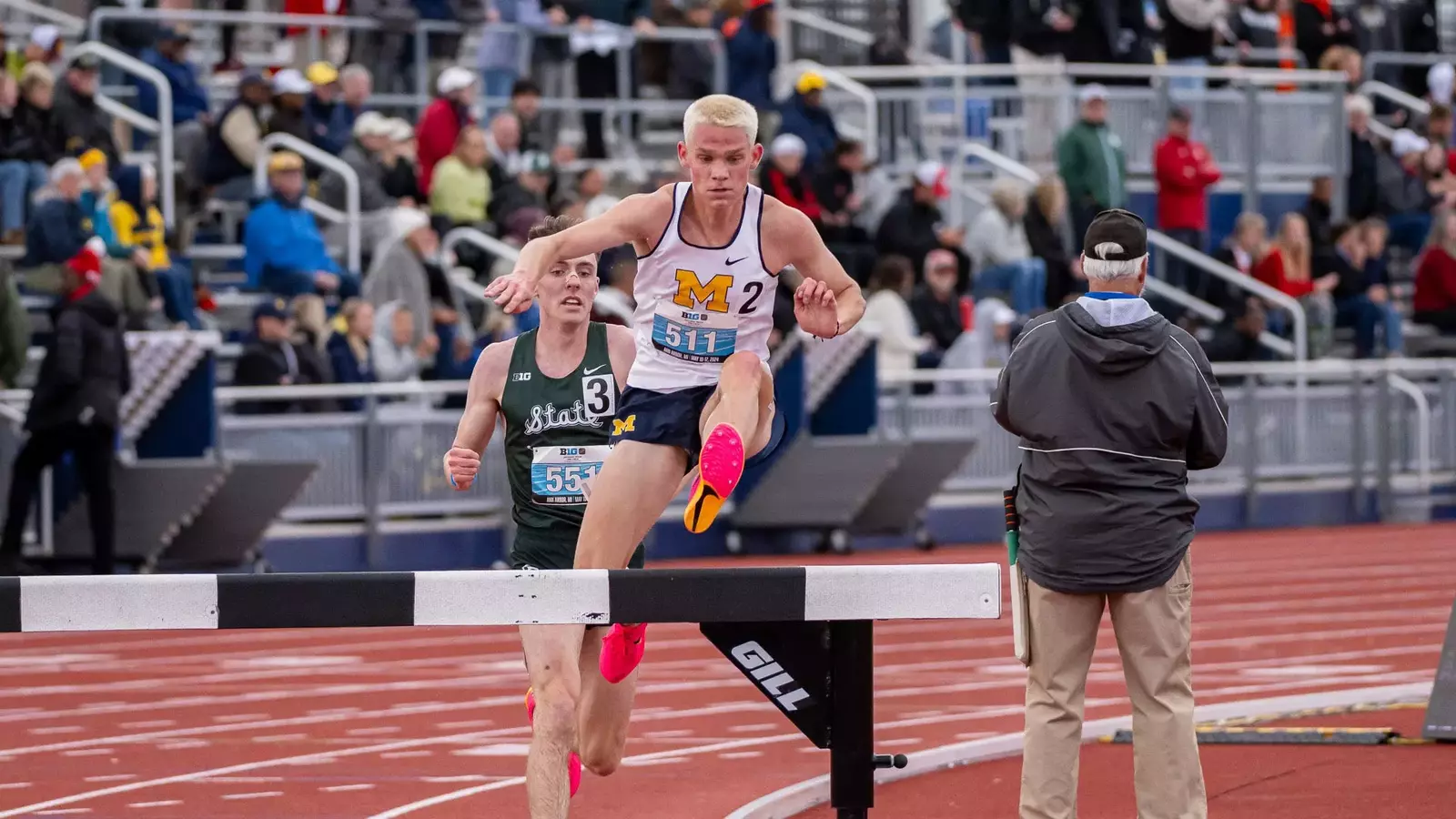 Jarema Wins Steeplechase Bronze; U-M Tied for Fourth at B1G Outdoor ...