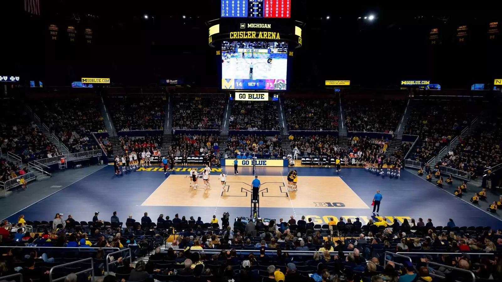 Michigan Announces Program Record Nine-Match Crisler Series Slate ...