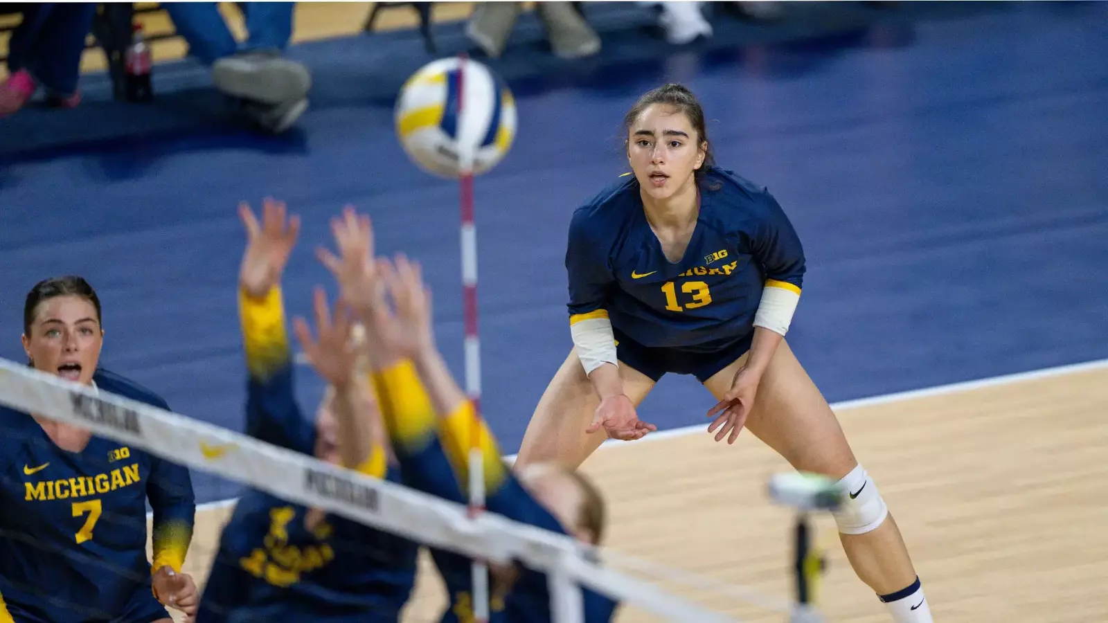 Michigan Suffers First Loss in Five-Set Battle Against UNC - University ...