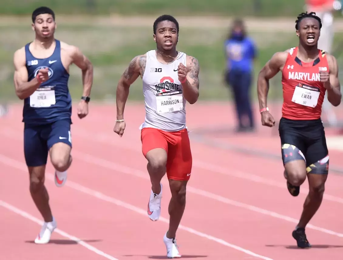 Harrison Competes in 4x100m Relay in Tokyo - Ohio State