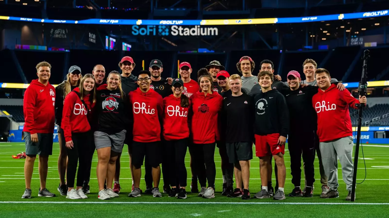 Students & Intern Staff MVPs in Quick Move to SoFi Stadium - Ohio State