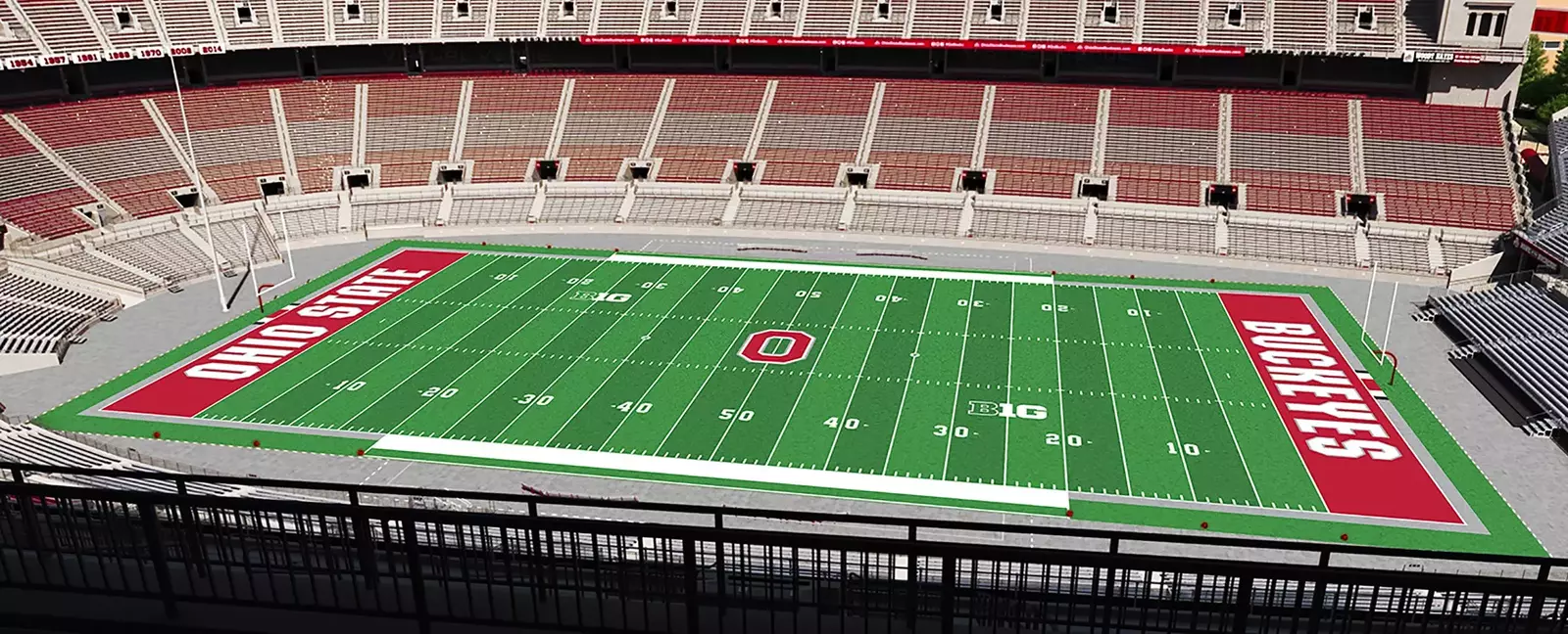 New Ohio Stadium Field Turf Design Announced - Ohio State