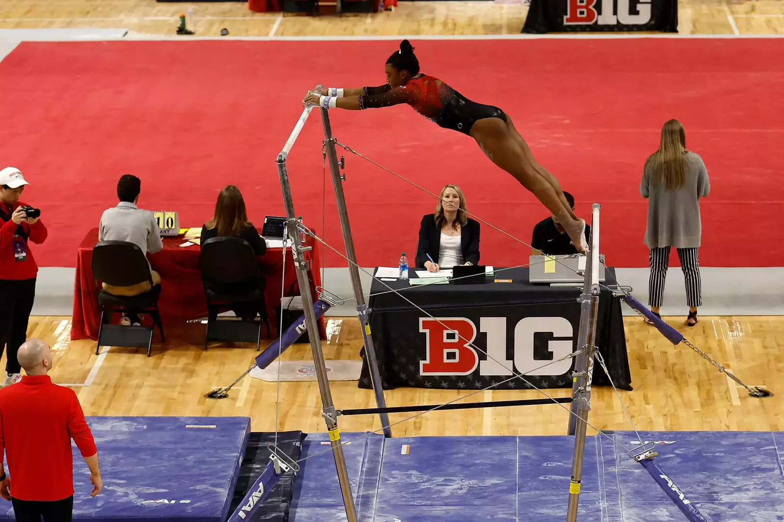 Four Gymnasts Named Second Team All-Big Ten - Ohio State