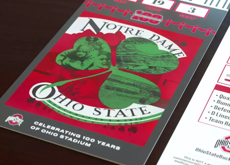 Commemorative Ticket Stubs Available for 2022 Season - Ohio State
