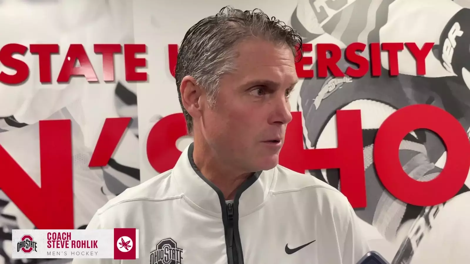 Coach Rohlik, Treloar & Leslie Preview Series with Badgers - Ohio State