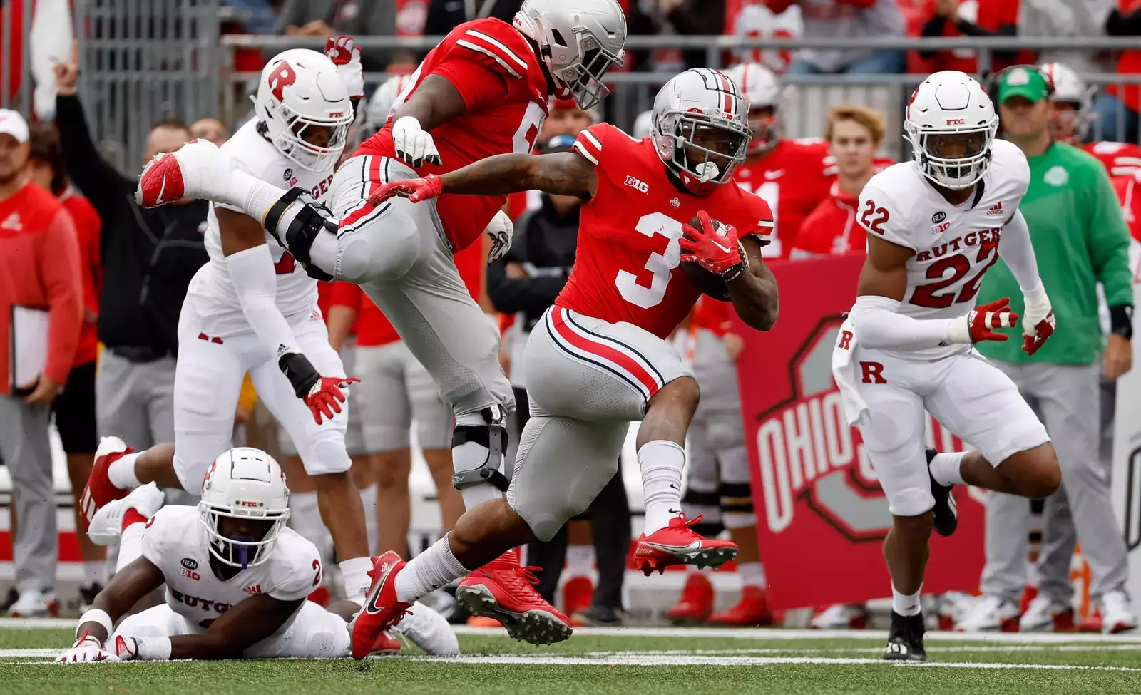 Miyan Williams is the Big Ten Offensive Player of the Week - Ohio State