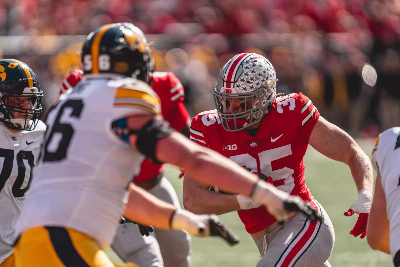 Stout Buckeye Defense Headlines 54-10 Victory over Iowa - Ohio State