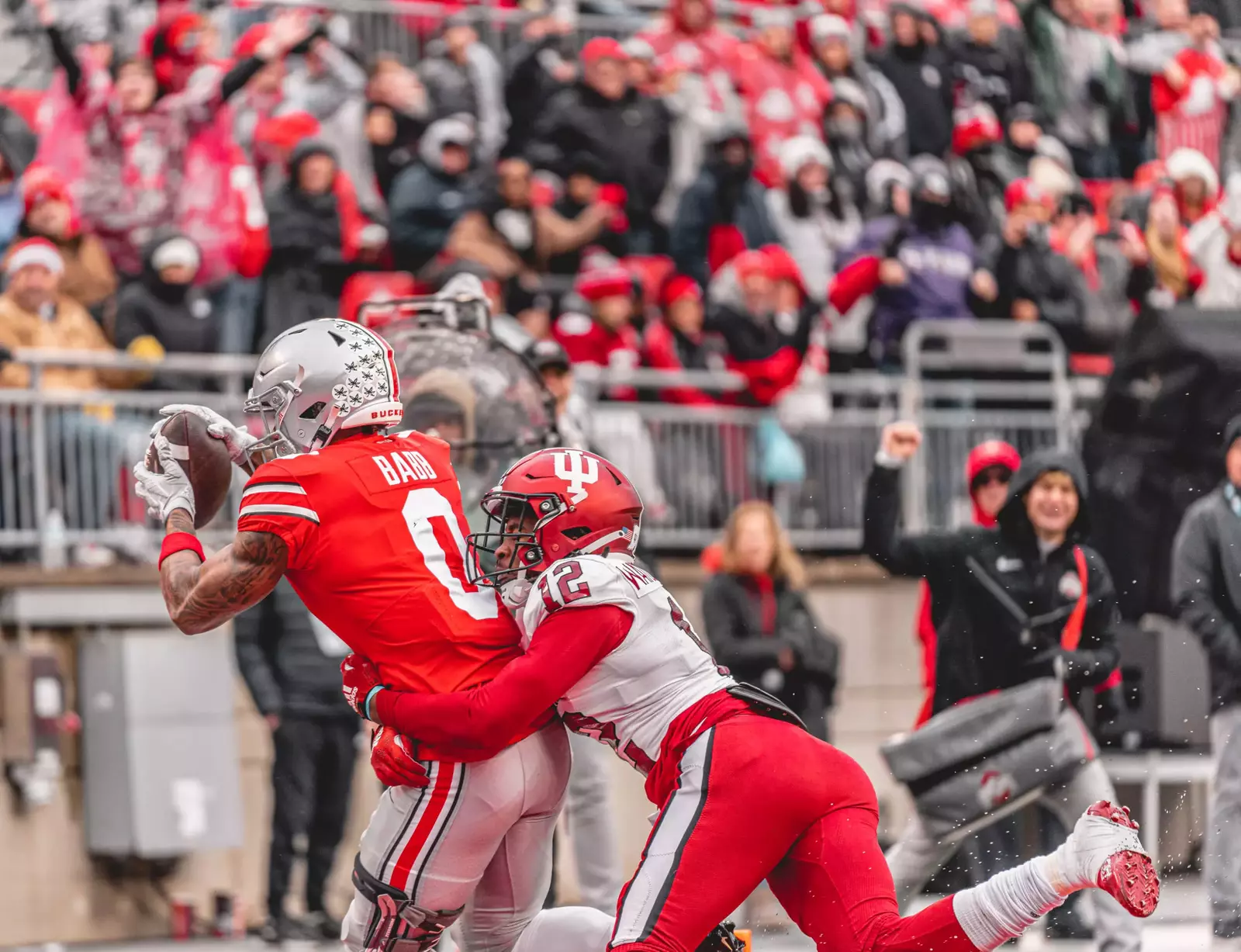 HIGHLIGHT: Kam Babb Touchdown Reception vs. IU - Ohio State