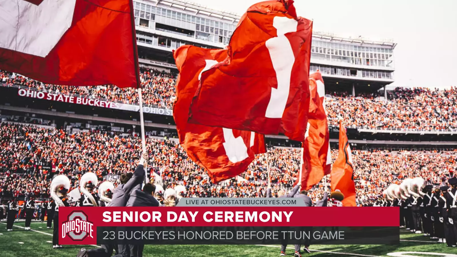 Football Senior Day Ceremony - Ohio State