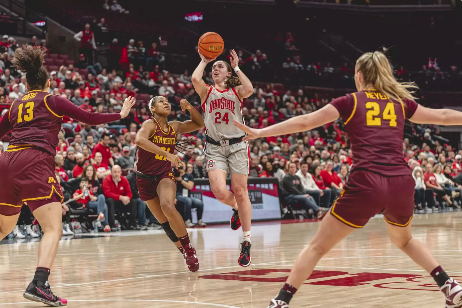 Ohio State Hosts No. 2/3 Indiana for Pink Game on Monday - Ohio State
