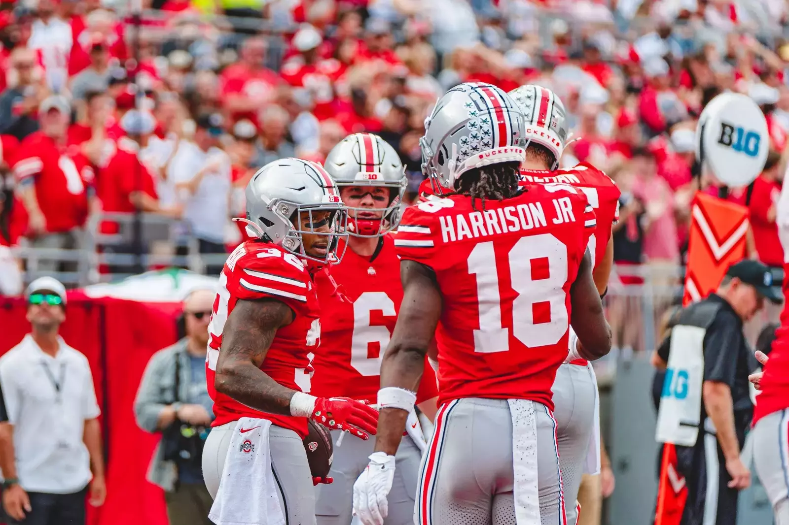 Marv, TreVeyon, Cade, Donovan and Fryar First-Team All-Big Ten - Ohio State