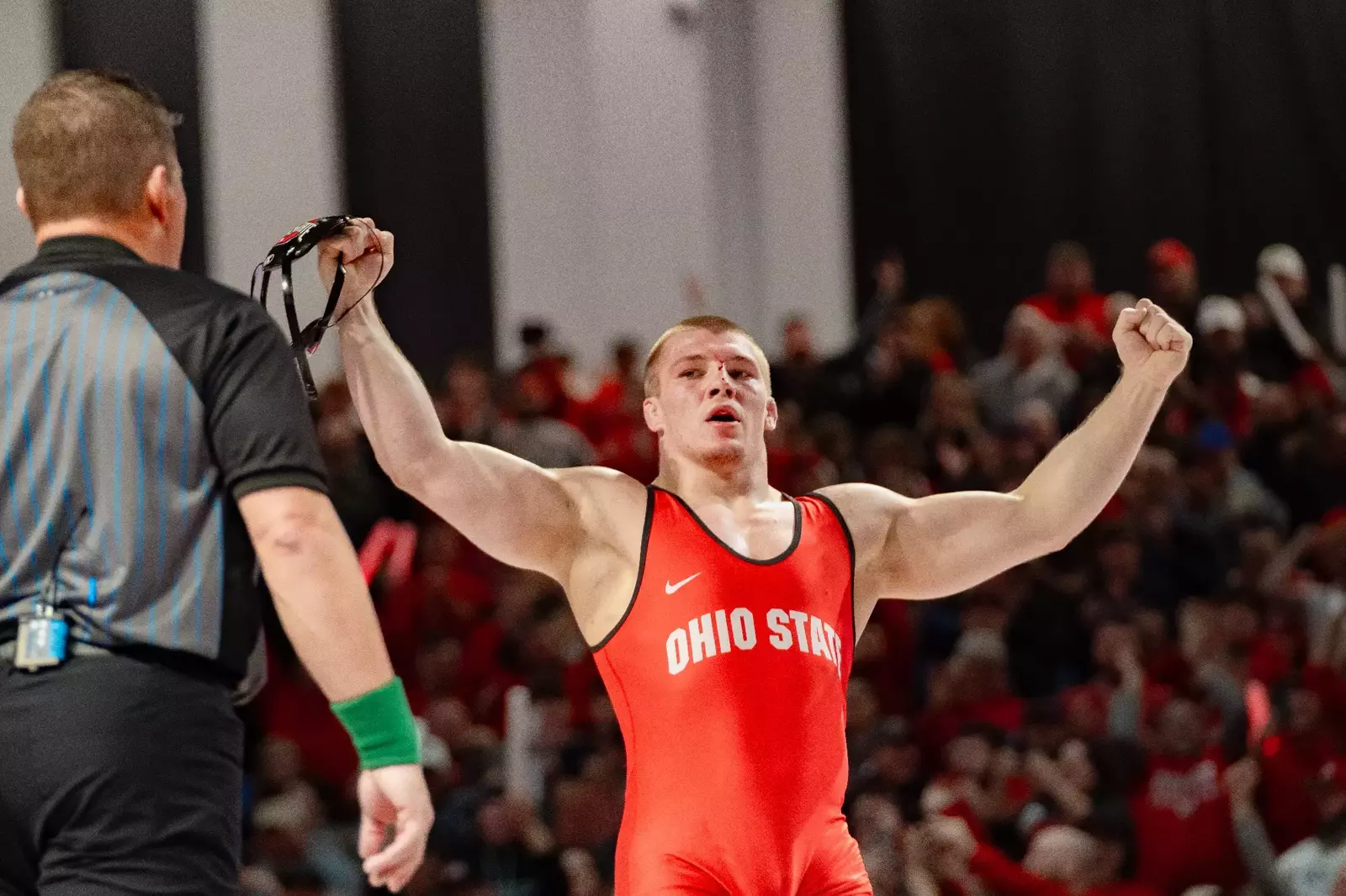 Feldman Earns Black Shirt, Big Ten/NCAA Wrestler of the Week - Ohio State