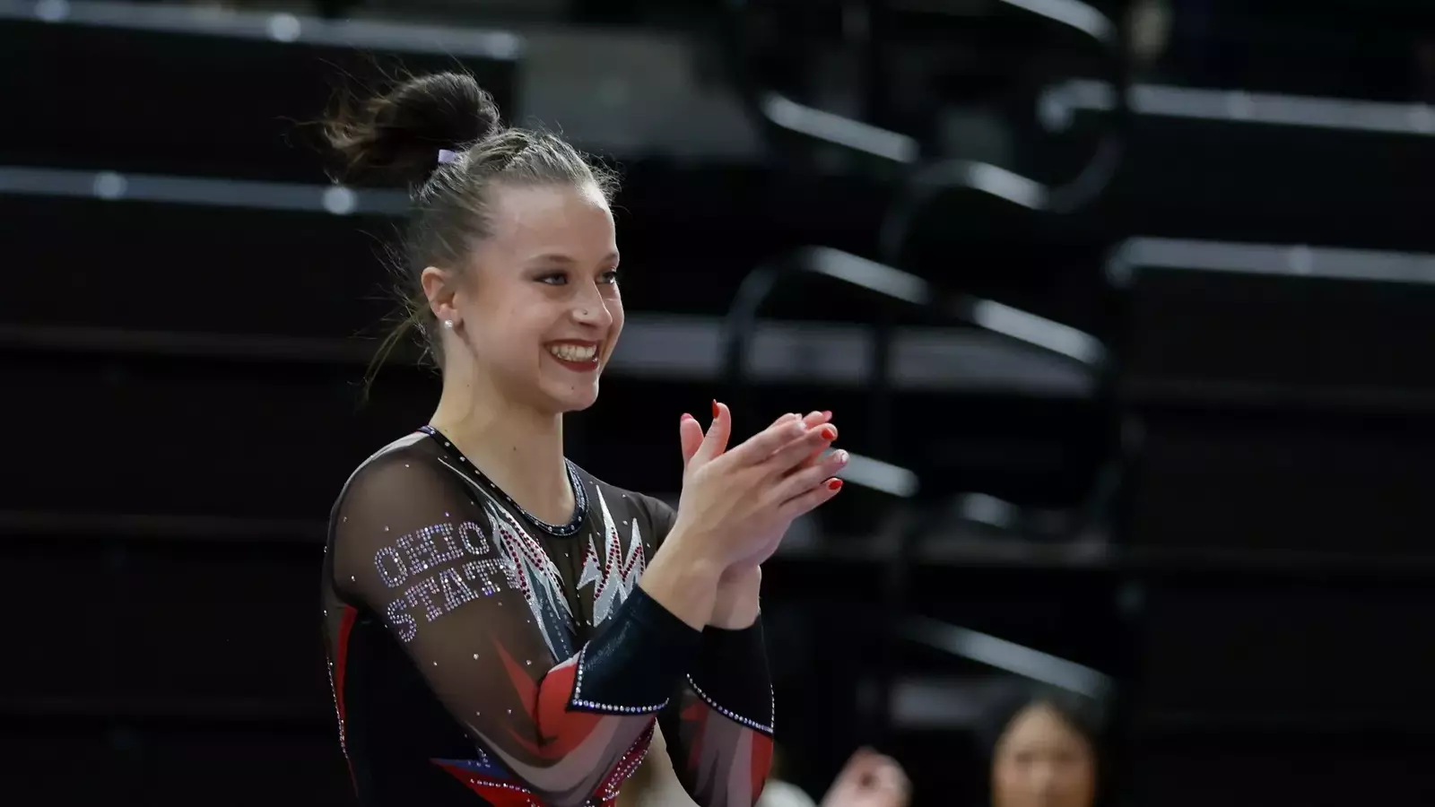 Harris Earns B1G Gymnast of the Week Title - Ohio State