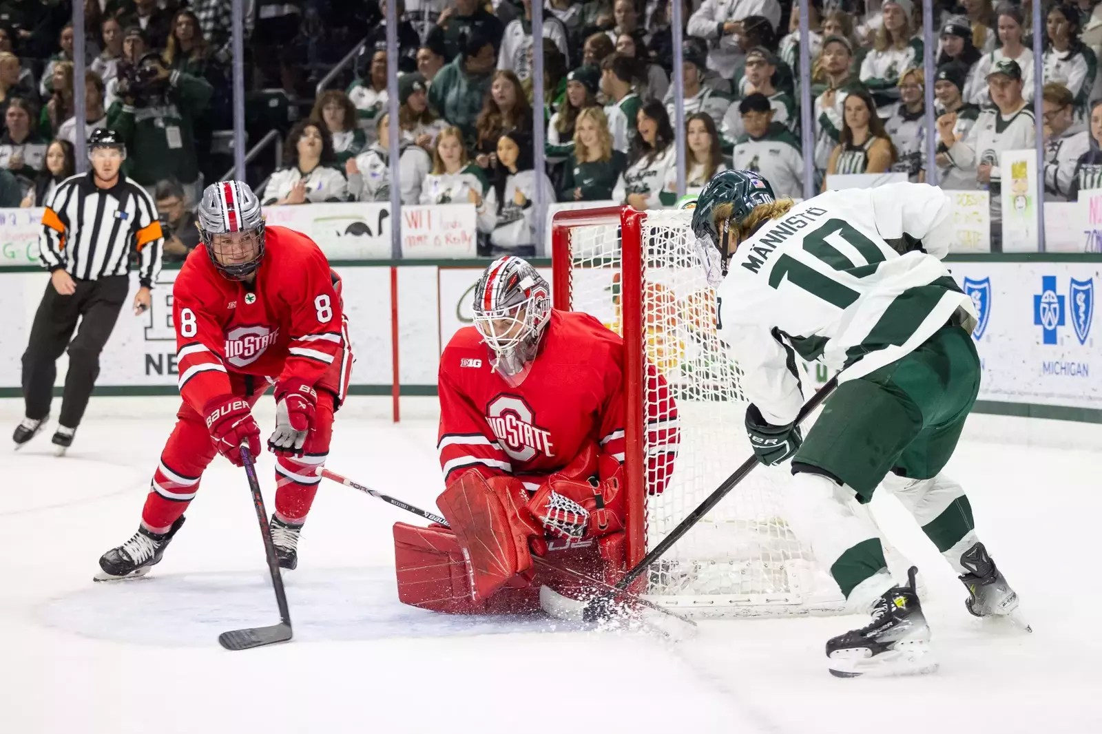 No. 13/12 Buckeyes Drop Game Two at No. 4/3t Michigan State, 4-1 - Ohio ...