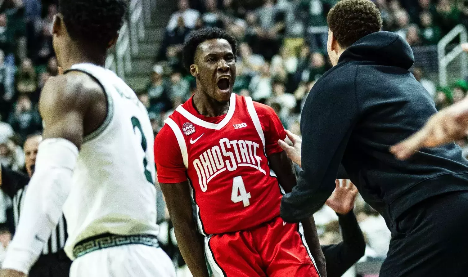 Bonner, Buckeyes Win at the Buzzer at Michigan State - Ohio State