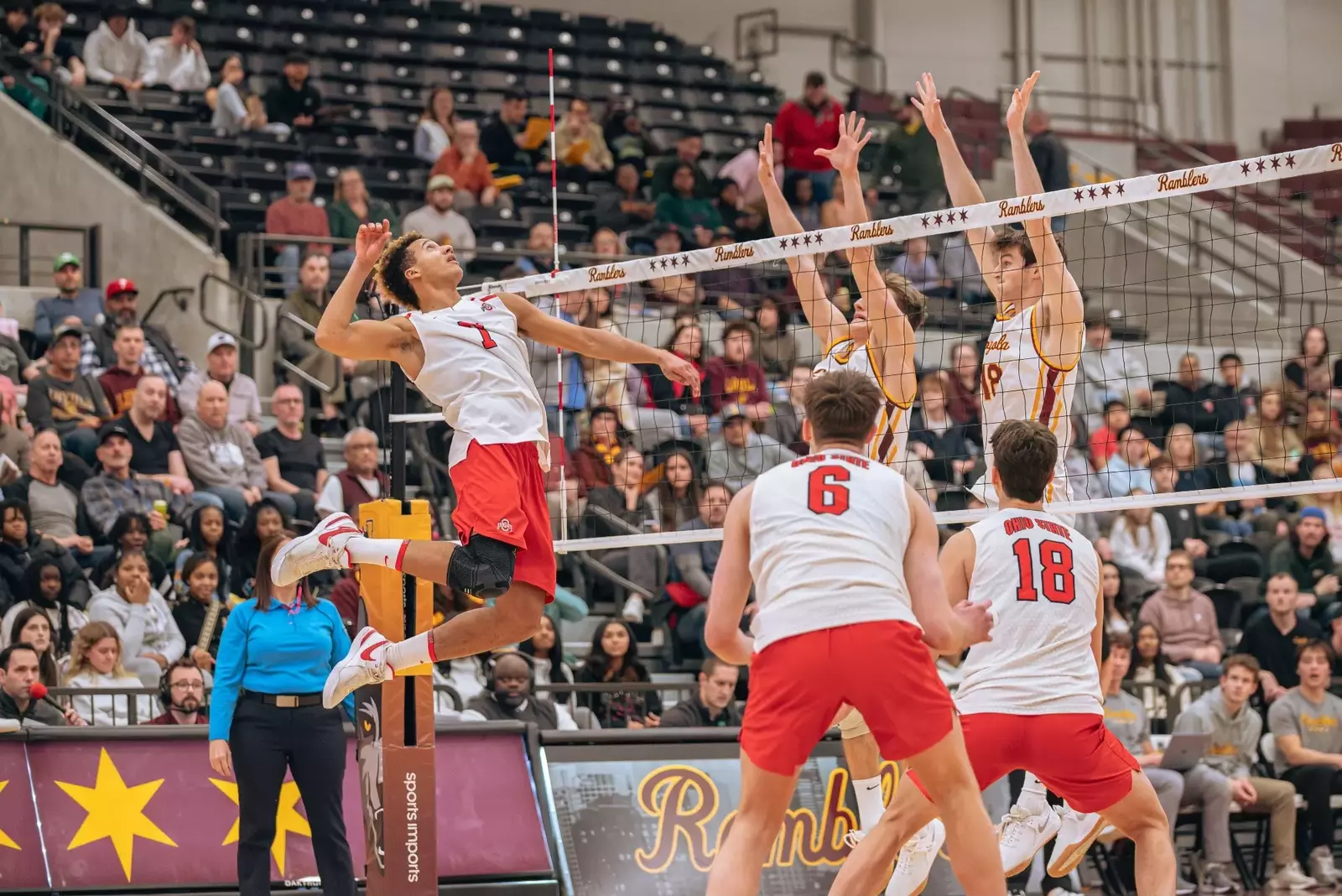 No. 6 Ohio State Falls in Five Sets at Loyola Chicago - Ohio State