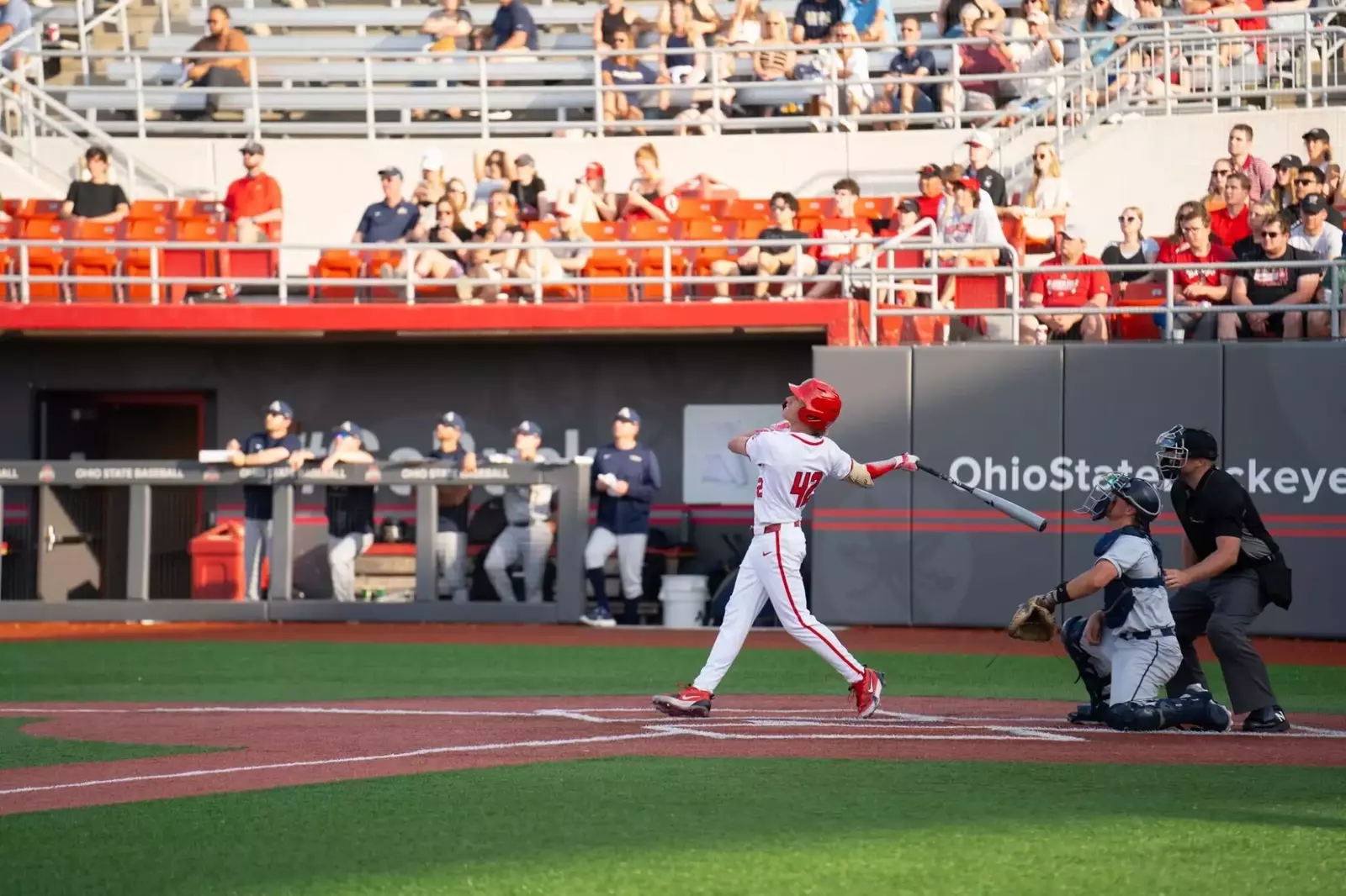Buckeye Bats Hot in 18-13 Win Against Akron - Ohio State