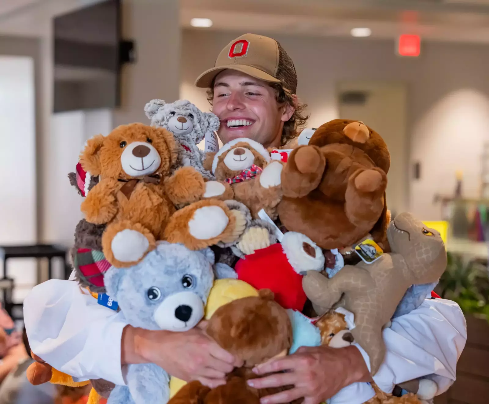 2024 Teddy Bear Toss Delivery to Ronald McDonald House - Ohio State