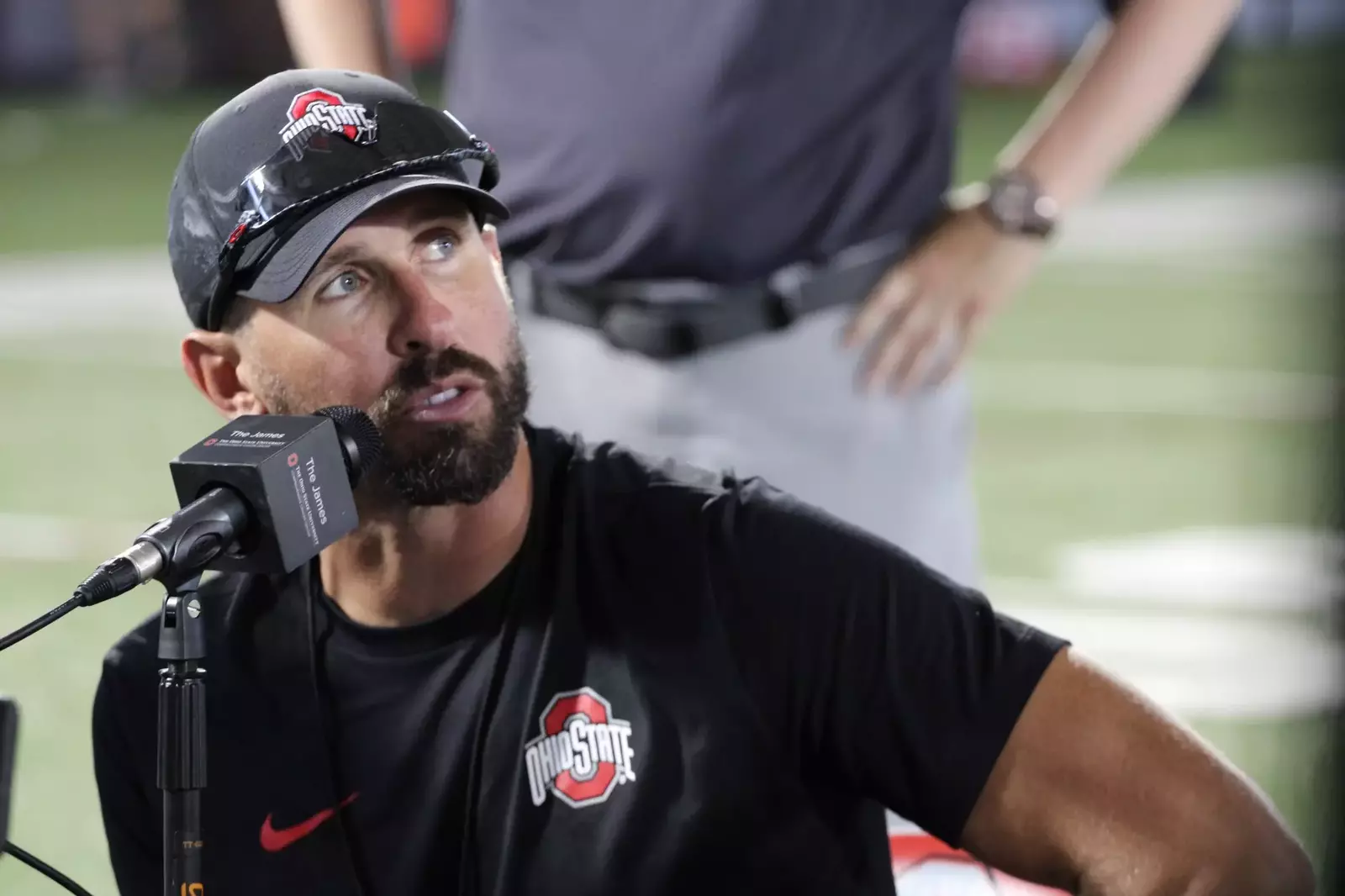 Brian Hartline and Wide Receivers Spoke to the Media - Ohio State