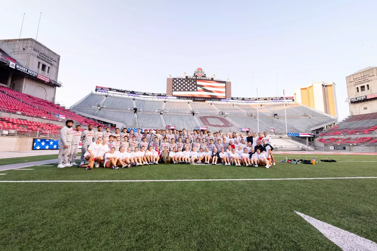 Buckeyes Take Part in 9/11 Stair Climb - Ohio State