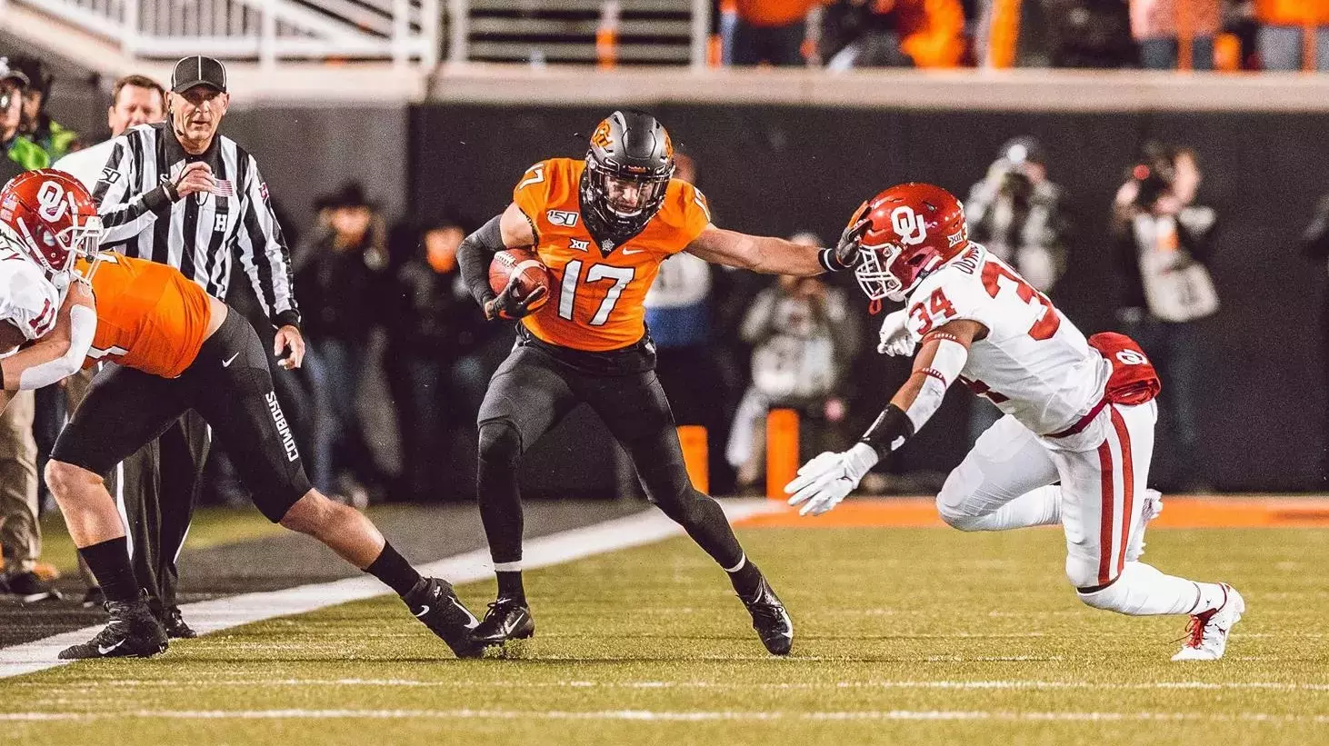 Sooners Win Bedlam Matchup, 34-16 - Oklahoma State University Athletics