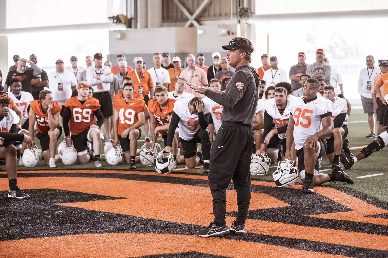Cowboy Football Opens Fall Practice - Oklahoma State University Athletics
