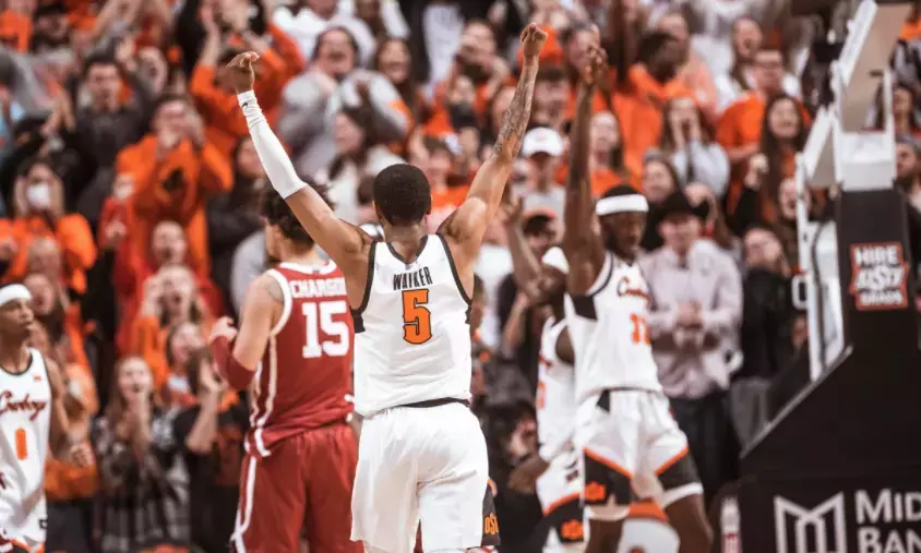 Behind The Scenes: OSU Basketball Wins Bedlam Victory Over Oklahoma ...