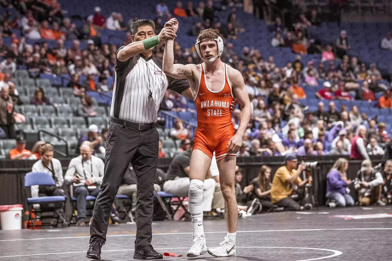 OSU Wrestling in First Place After Session I of Big 12 Championships ...