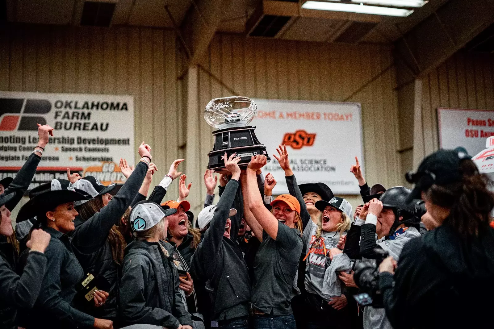 Cowgirl Equestrian Captures Third-Straight Big 12 Title - Oklahoma ...