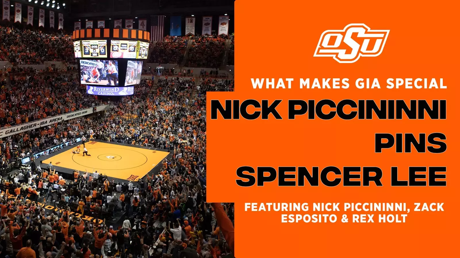 What Makes GIA Special - Nick Piccininni Pins Spencer Lee - Oklahoma ...