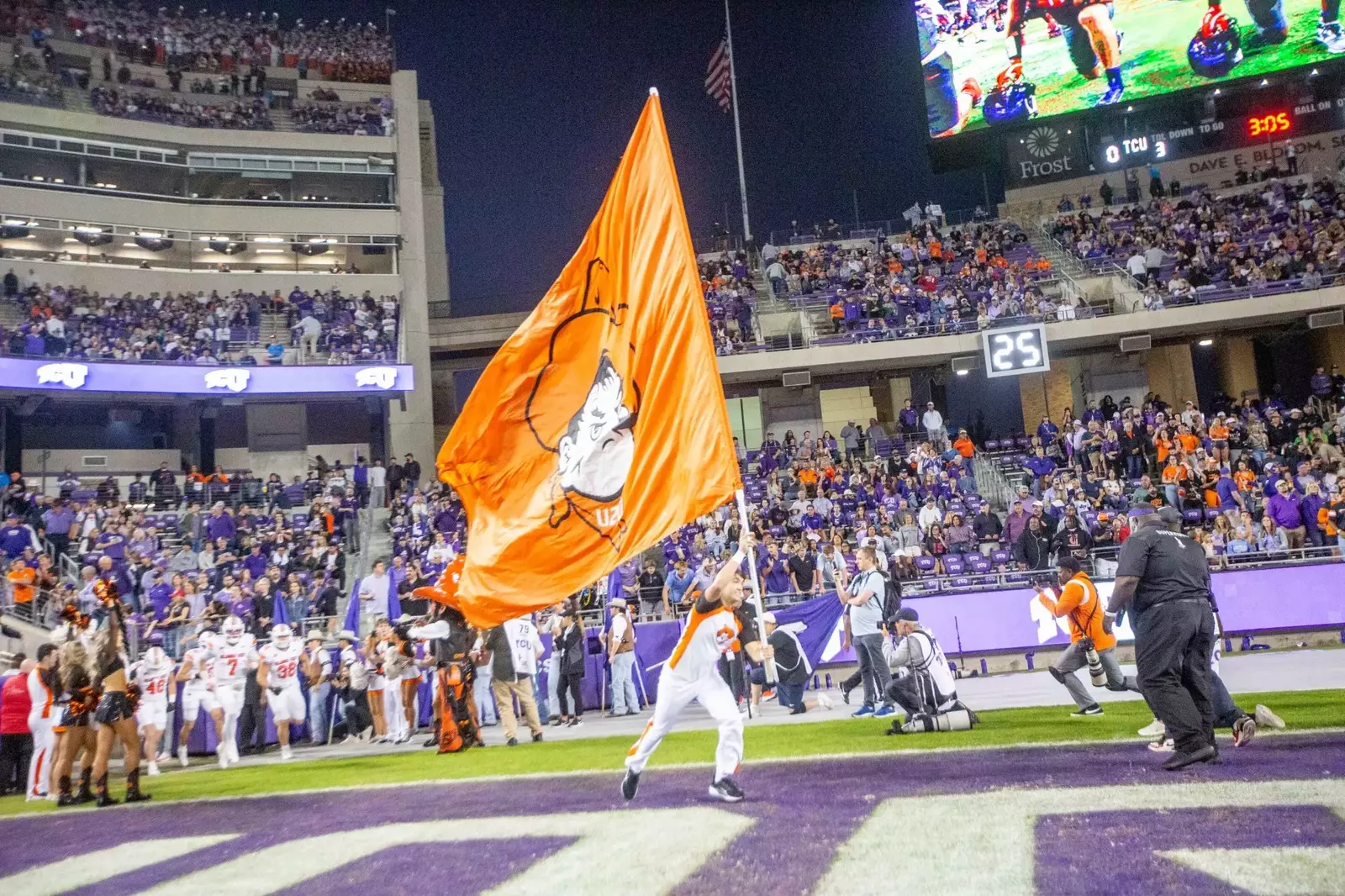 Hoover passes for 287 yards as TCU rolls past Oklahoma State 38-13 ...