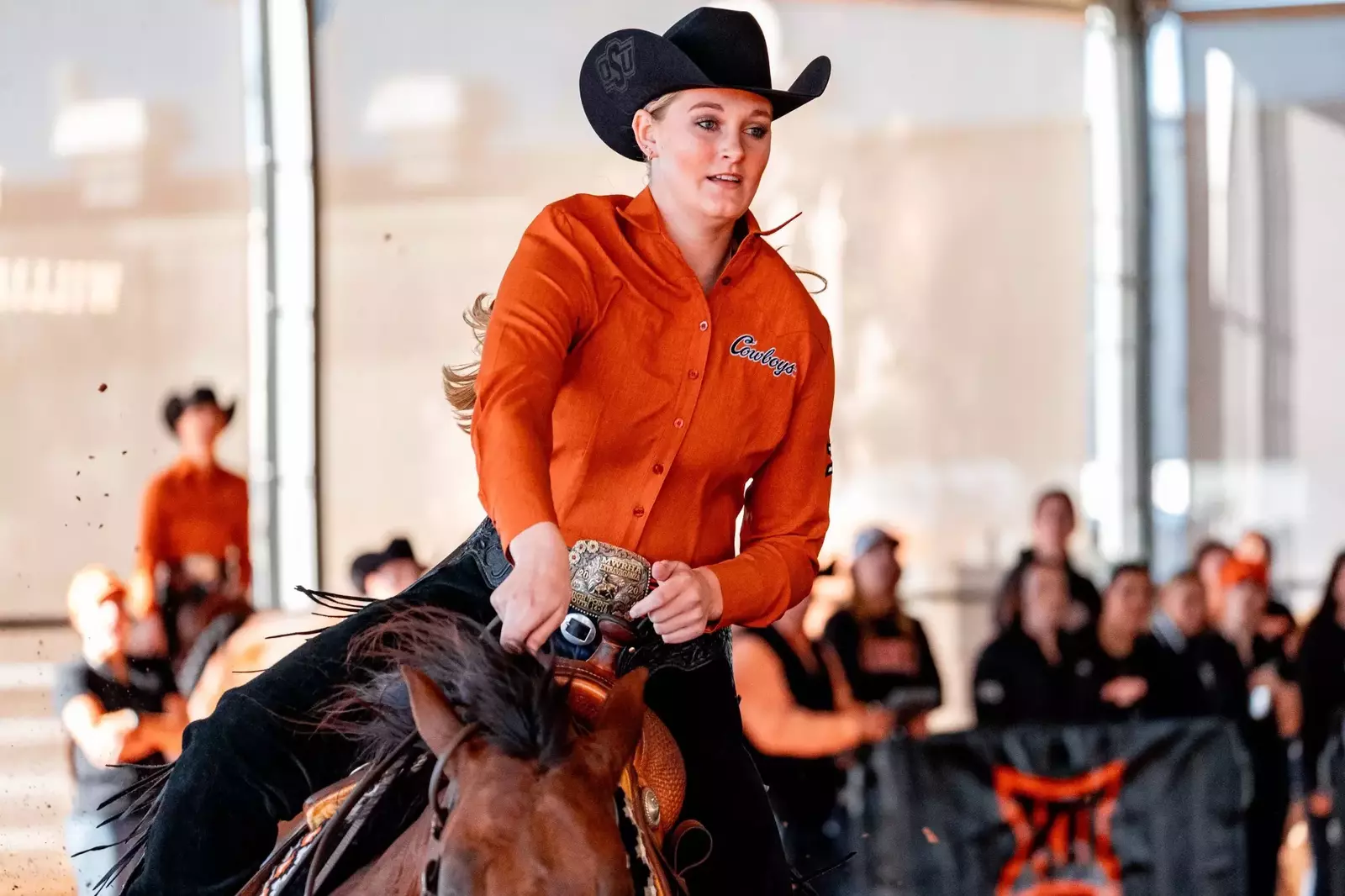 Filiatreau named NCEA’s Reining Rider of the Month - Oklahoma State ...