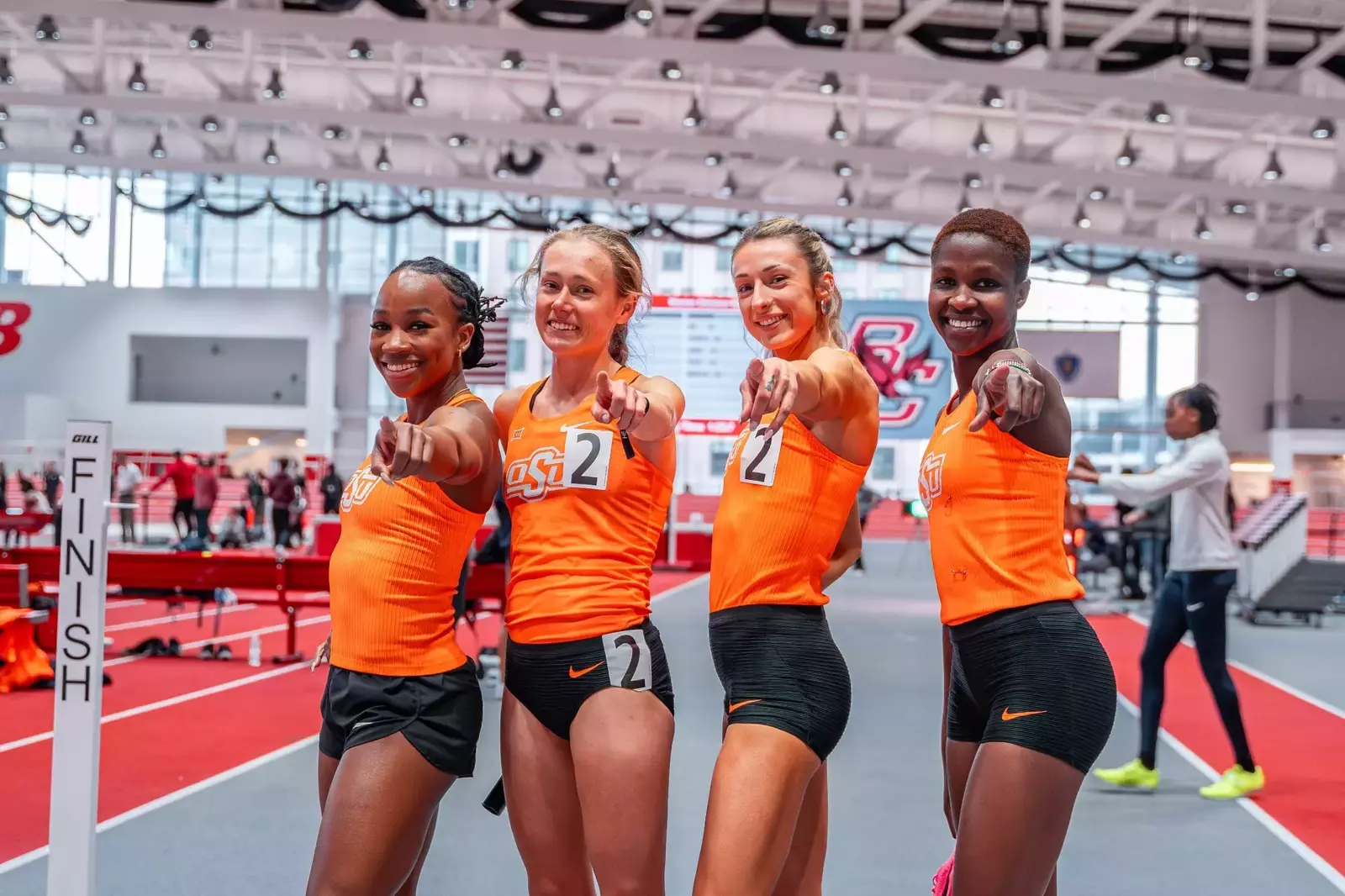 Cowgirl Distance Medley Relay Runs No. 2 Time in NCAA History; Winny ...
