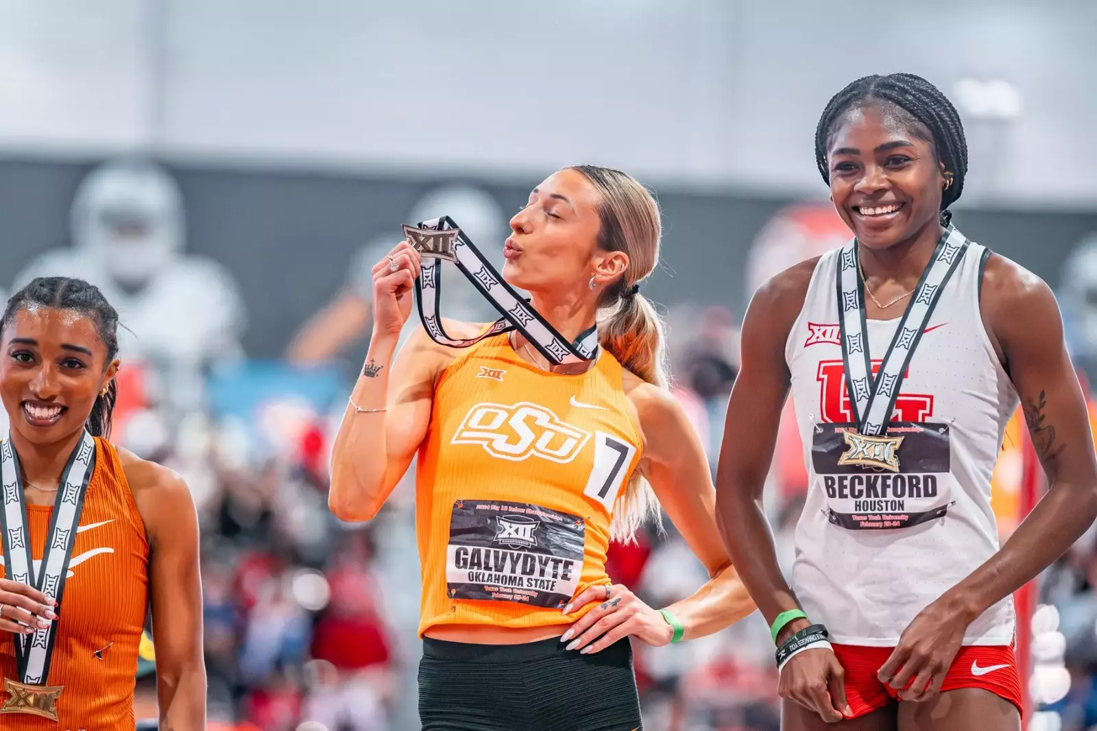 Cowgirls Claim Third at Big 12 Indoor Track & Field Championships ...